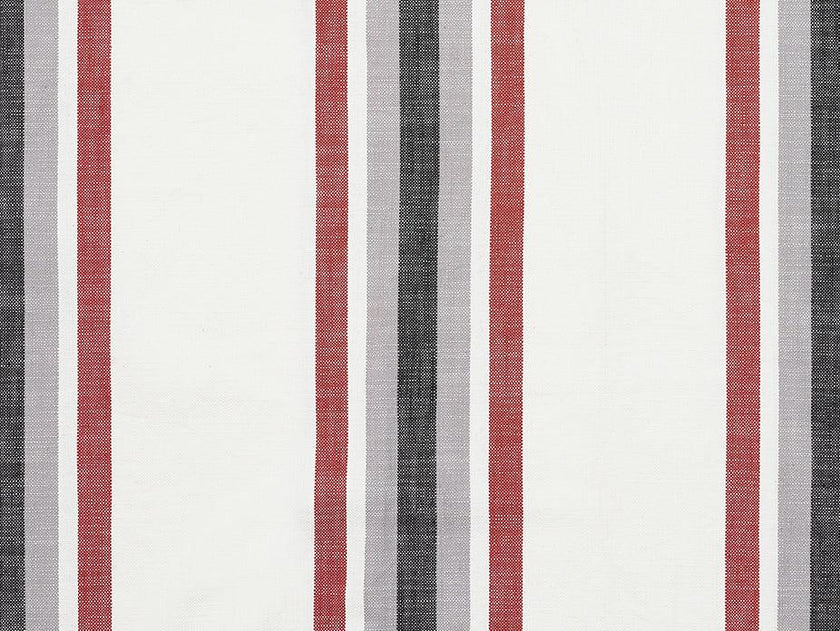 Java Stripe Fabric 140cm - Wine/Grey – Harvey Furnishings