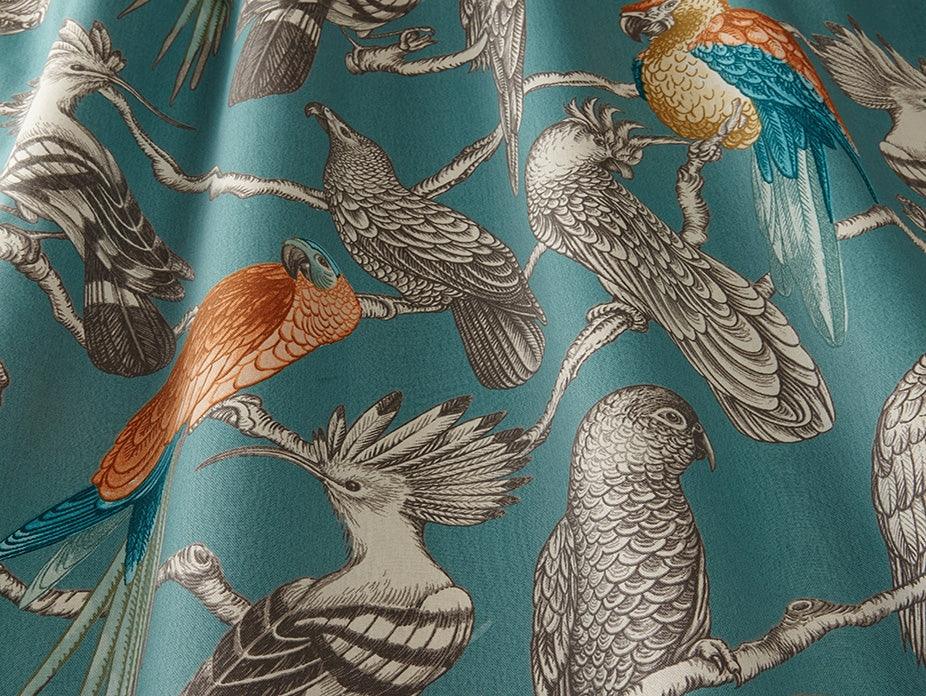 Aviary Lagoon Fabric – Harvey Furnishings